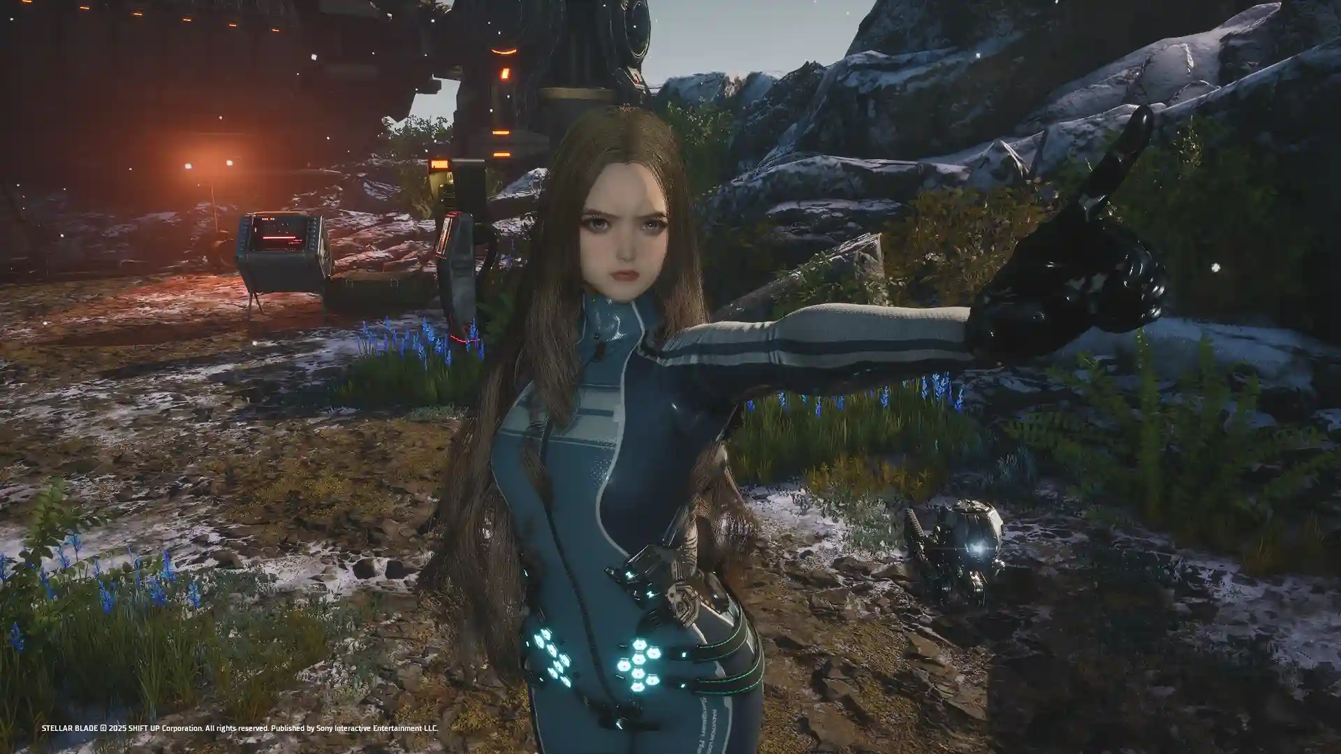 Mother Sphere Head and Hair